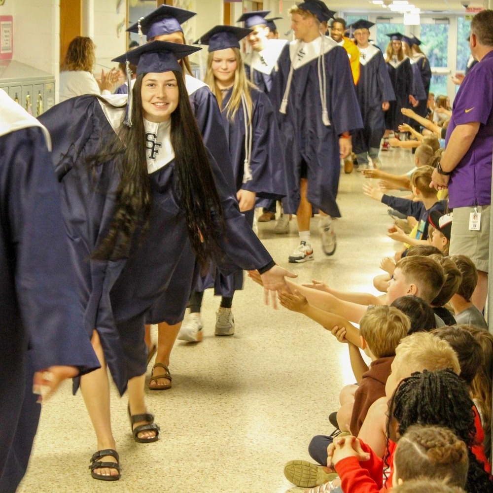 SFHS Seniors Complete Senior Walk | St. Francis High School